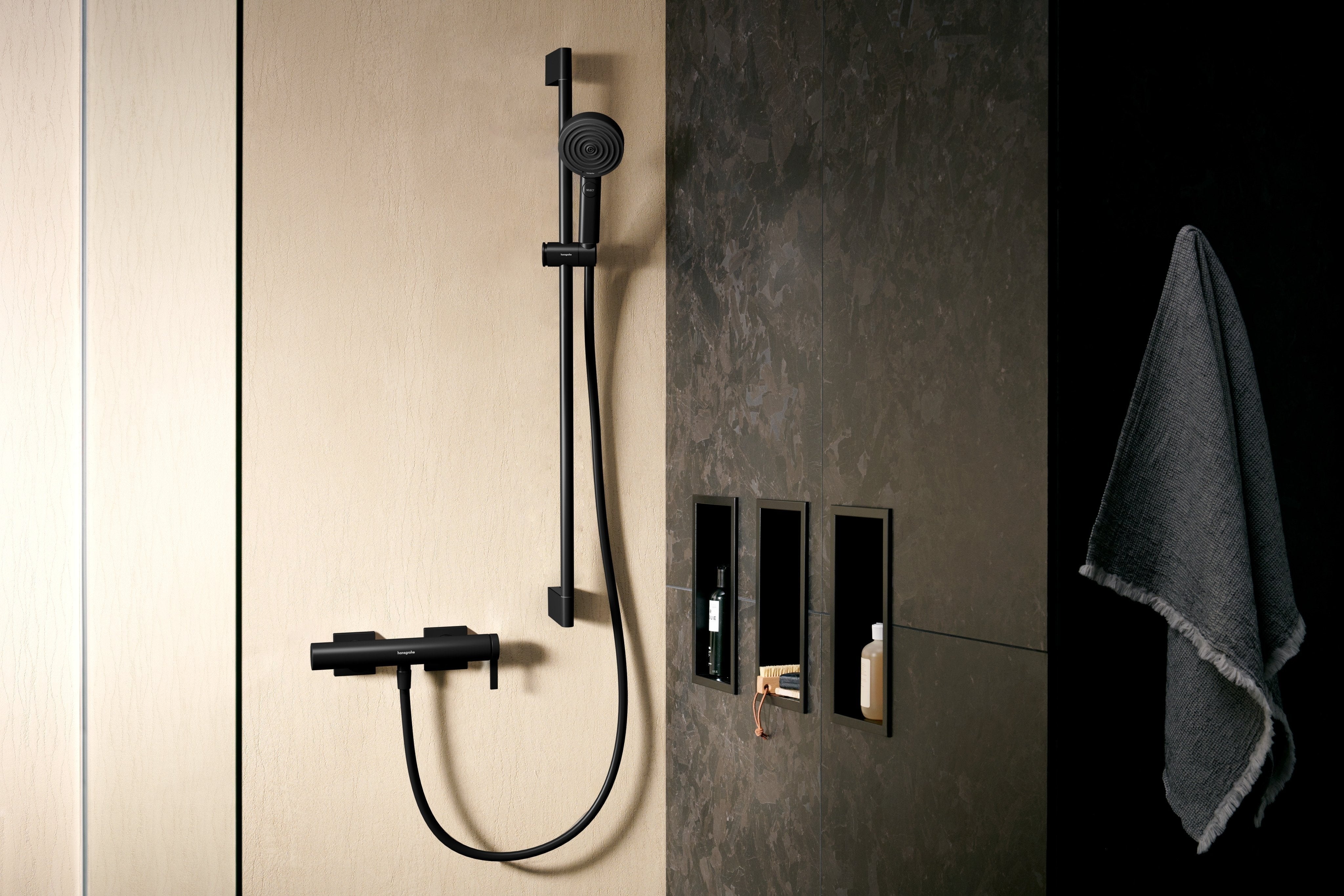 hansgrohe 漢斯格雅 Pulsify Select S 蓮蓬頭 升降桿 蓮蓬頭滑桿組 24160 24170 – 德意衛浴
